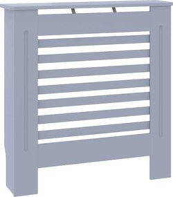 Kryt na radiátor MDF šedý 78 cm 325565