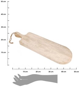 Prkénko na krájení Light Mango, mangové dřevo, 49x15 cm