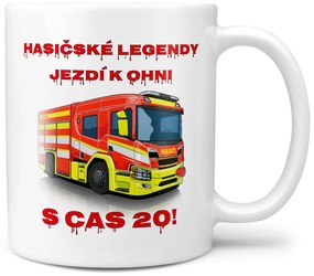 Hrnek Hasičské legendy – CAS 20 (Náplň hrníčku: Žádná)