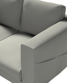Potah na pohovku IKEA Norsborg 2-místná barva šedá látka pletený vzor