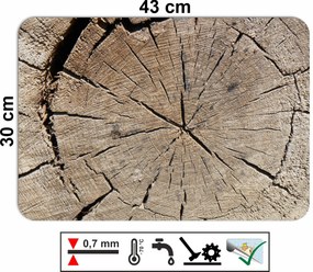 PokojovaDekorace.cz, Prostírání - 094, Imitace dřeva, 43x30cm