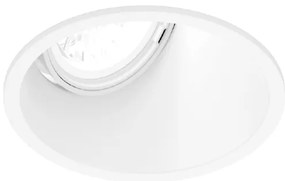 Wever & ducré kulaté stropní zapuštěné svítidlo deep adjust asym ceiling rec 1.0 led 1800-3000k w tree bílá matná