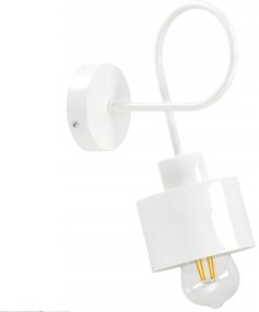 LED nástěnné svítidlo LOFT - 1xE27 - WHITE MUG
