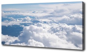 Wallmuralia Foto obraz na plátně Pohled z letadla 100x50