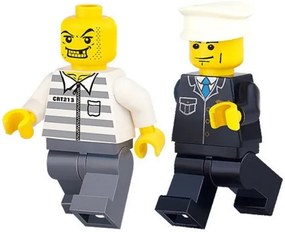 Blocki stavebnice Policejní anton typ LEGO 135 dílů
