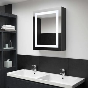 Led Koupelnová Skříňka Se Zrcadlem 50 X 13 X 70 Cm Bílá