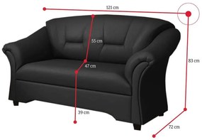 Sedací sestava TOM 2+3, Dolaro 08