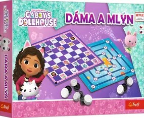 TREFL Hra Dáma a Mlýn: Gábinin kouzelný domek / Společenská hra / 5 he