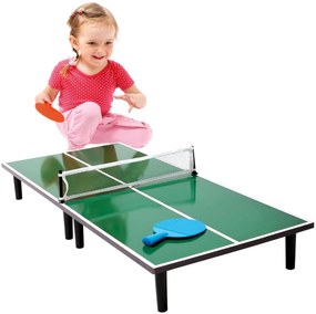 BINO DŘEVO Hra Stolní tenis malý ping-pong na stůl *SPOLEČENSKÉ HRY* ol82797
