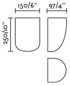 FARO 63429 - Nástěnné svítidlo KAPPU 1xE14/7W/230V 25x15 cm bílá