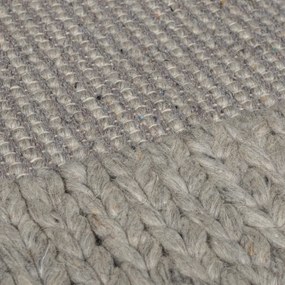 Kusový koberec Rue Plait Grey, 160x230, šedá, obývacia izba, Flair Rugs