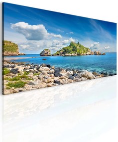 Malvis ® Obraz italský ostrov Isola Bella Velikost (šířka x výška): 120x70 cm