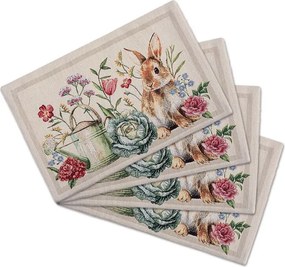 Gobelínové  prostírání GARDENIA sada 4 ks
