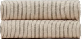 Béžový bavlněný přehoz na dvoulůžko 180x250 cm Bedar – Kave Home