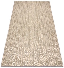 Koberec SIZAL FLAT 48964265 rybí kost, béžový / naturální