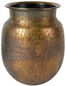 OnaDnes -20% Zlatá váza DUTCHBONE Baha O 24 cm