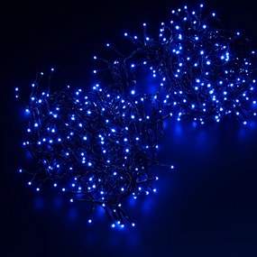 Vánoční světýlka vnitřní modré 1000 LED