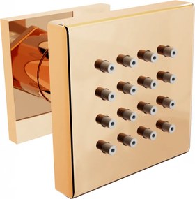 Mexen boční nástěnná tryska, růžové zlato - 79360-60