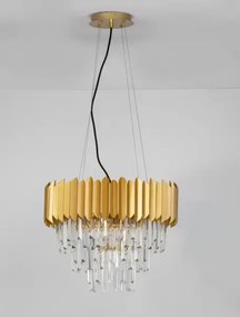 Designový lustr na lanku Magnolia 50 zlaté