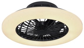 Globo 03628B - LED Stmívatelné stropní svítidlo s ventilátorem LED/30W/230V + DO