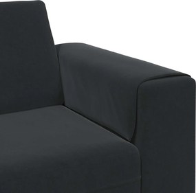 Pohovka do obývacího pokoje 3 ks Černá 3335127