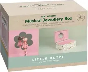 Little Dutch Hudební šperkovnice Rosa / od 3 let