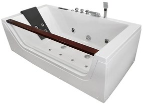 M-SPA - Koupelnová vana 8007 s hydromasáží pro 1 osobu 180 x 90 x 59 cm