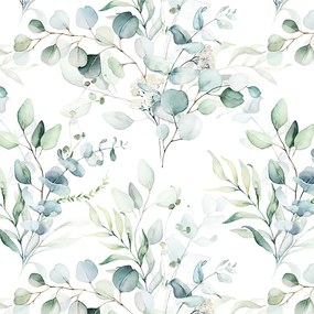 Malvis ® Vzorovaná tapeta Rostliny vodovkami Vel. (šířka x výška): 144 x 105 cm