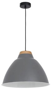 Luminex Závěsné svítidlo SKAL 1xE27/60W šedá LU9191