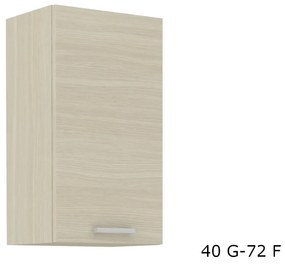 Kuchyňská skříňka horní CHAMONIX 40 G-72 1F, 40x71,5x31, dub ferrara