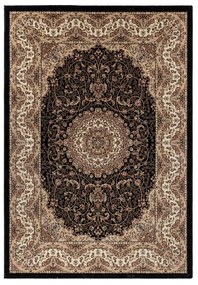 Ayyildiz koberce Kusový koberec Kashmir 2606 black Rozměry koberců: 80x150
