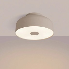 Sollux Lighting Stropní svítidlo OMIQ šedobéžové