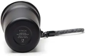Vinga Parks černá / Sada hrnků / 4 ks / 200 ml / nerezová ocel