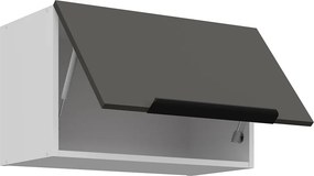 ARIA po | horní skříňka 60 GU-36 1F výklopná | 60 cm | ANTI FINGERPRINT povrch | bílá/šedá grafit