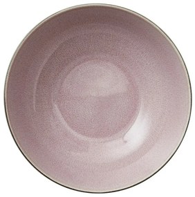 Bitz Velká kameninová salátová mísa 30 cm Grey/Light Pink