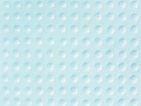 Biante Hřejivé ložní povlečení Minky 3D puntíky MKP-013 Ledové modré Prodloužené 140x220 a 70x90 cm