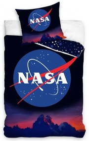 Carbotex Dětské bavlněné povlečení – NASA Polární záře 140x200/70x90 cm