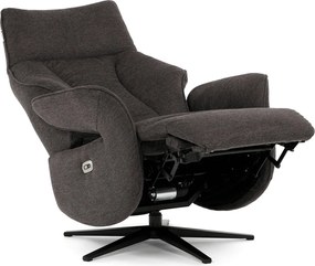 Autronic Relaxační křeslo s elektrickým ovládáním TV-B3973 Barva potahu: Šedá