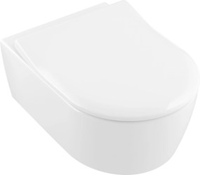 Villeroy &amp; Boch Avento combi-pack sada s prkénkem závěsná Bez oplachového kruhu bílá 5656RS01