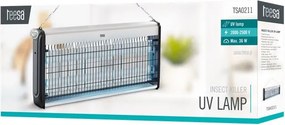 Elektrický lapač komárů a dalšího hmyzu TEESA TSA0211, 36W ( 2x 18W)