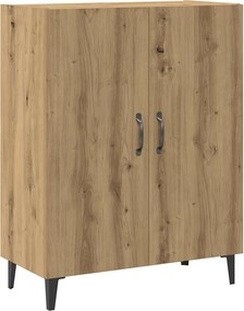 Příborník se nástěnná skříňka dub artisan kompozitní dřevo 3329224