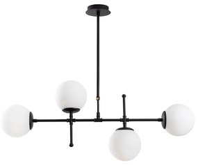 Designový lustr Parisa 108 cm černý
