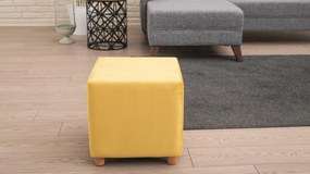 Atelier del Sofa Taburet Daisy - Yellow, Žlutá