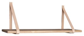 House Nordic Dřevěná police FORNO 80x20 cm 4292000