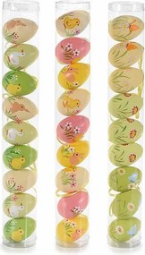Sada malovaných vajíček Velikonoční zahrádka 9 ks