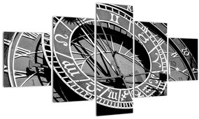 Obraz - Astronomické hodiny, Praha, Česká Republika (125x70 cm)