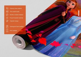 Dětská vliesová fototapeta na zed' Ledové království Les, Disney | 202 x 90 cm | DFTDNH 5387