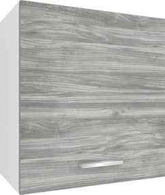 Kuchyňská skříňka Belini horní 60 cm šedý antracit Glamour Wood TOR SG60/1/WT/GW1/0/E