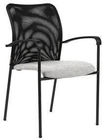 Office Pro Jednací židle TRITON BLACK SL Barva potahu: F82 šedá