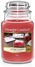 Yankee Candle - vonná svíčka Letters To Santa (Vánoční přání) 623g